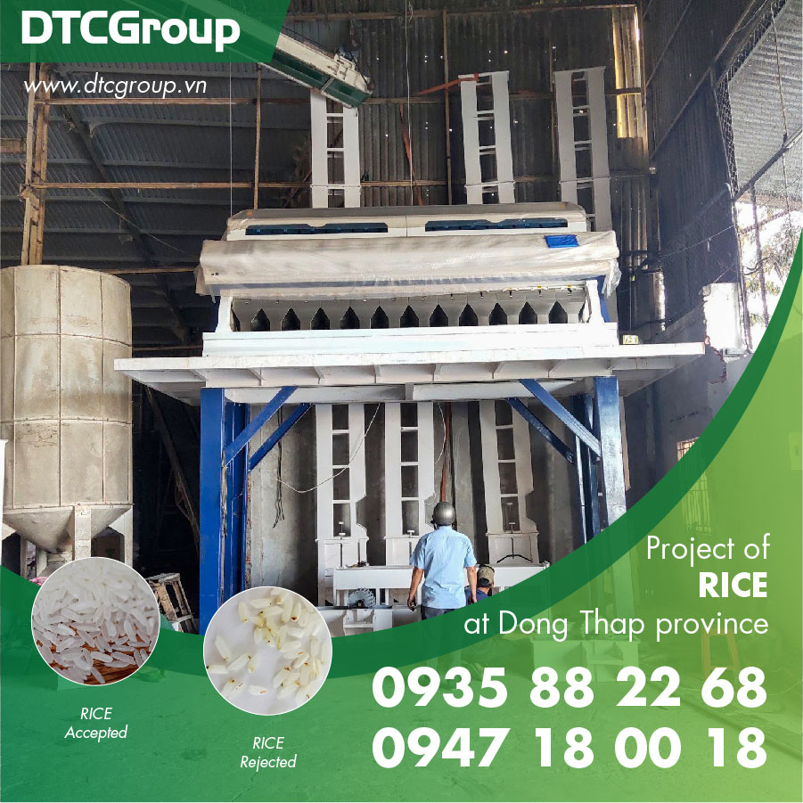 Rice factory at Đồng Tháp province - DTCGroup