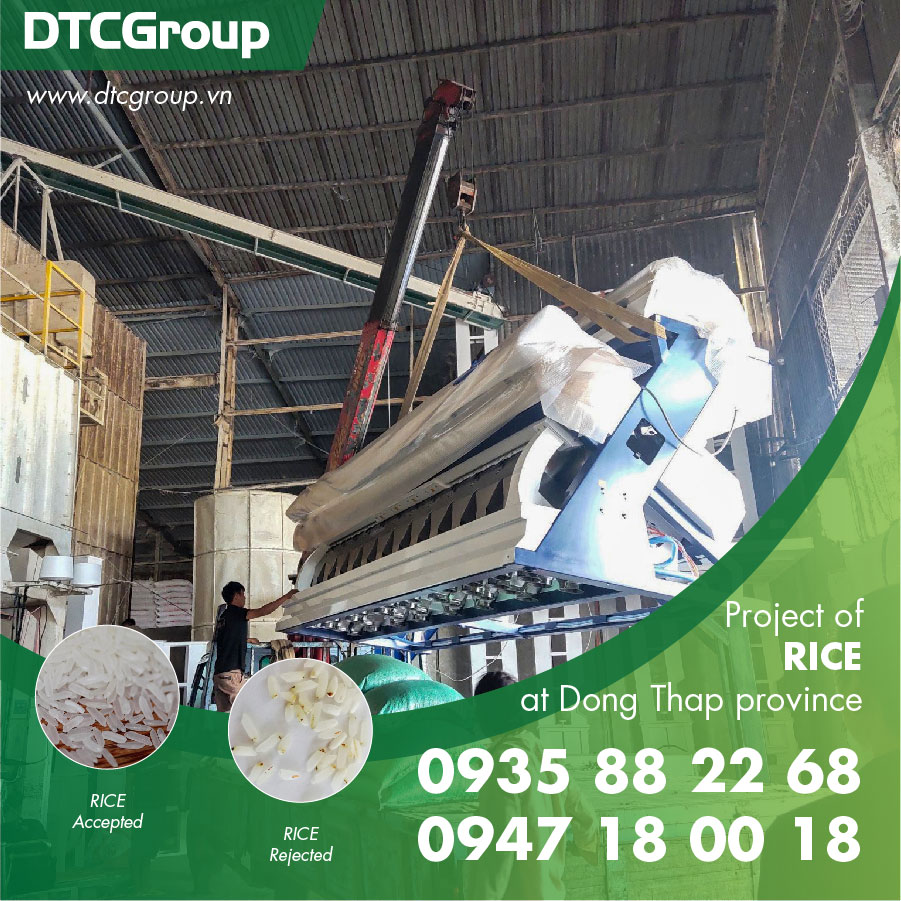 Rice factory at Đồng Tháp province - DTCGroup